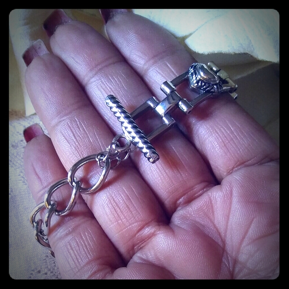 Geneva | Accessories | Vintage Geneva Heart Link Watch | Poshmark